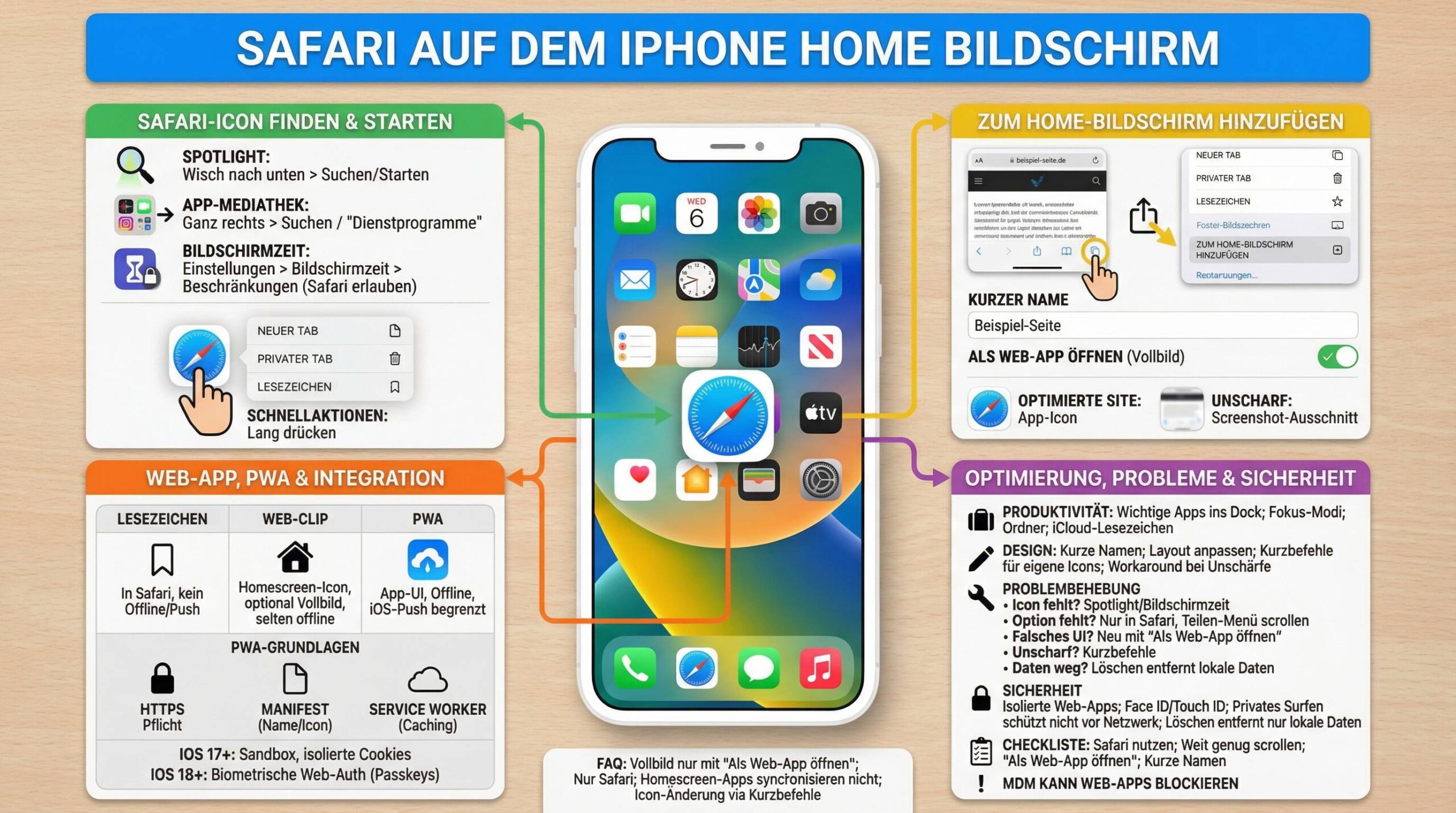 Safari auf Home-Bildschirm: Der komplette Praxisleitfaden für iPhone ...